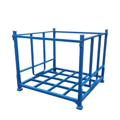 China Steel Pallet Warehouse Stores Stackable Metal Shelves 200kg Heavy Duty Industrial Storage System for sale