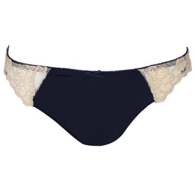 China Soft Microfiber Pretty Girls Bikinis With Feminine Lace Sides For Pretty Panache for sale