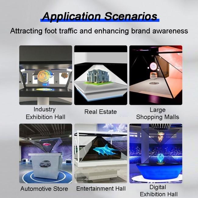 Holographic display technical specifications