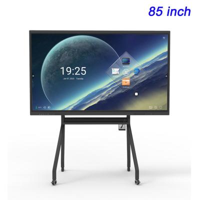 China Rohs 85 Lcd Interactive Display 4K Touch Screen Interactive Whiteboard 8bit 16.7M for sale