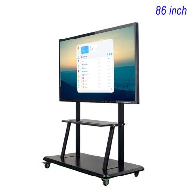 China 3840*2160px Electronic All In One Touch Whiteboard 86 Inch Smart Board FCC Approval for sale