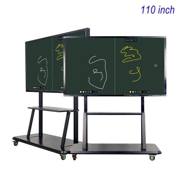 Quality 110in Interactive LCD Touch Screen 4K 3840*2160 Touch Screen Classroom Board for sale
