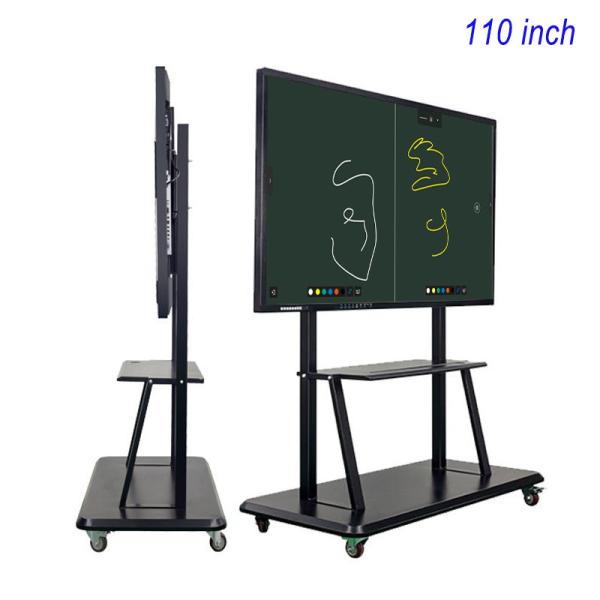 Quality 110in Interactive LCD Touch Screen 4K 3840*2160 Touch Screen Classroom Board for sale