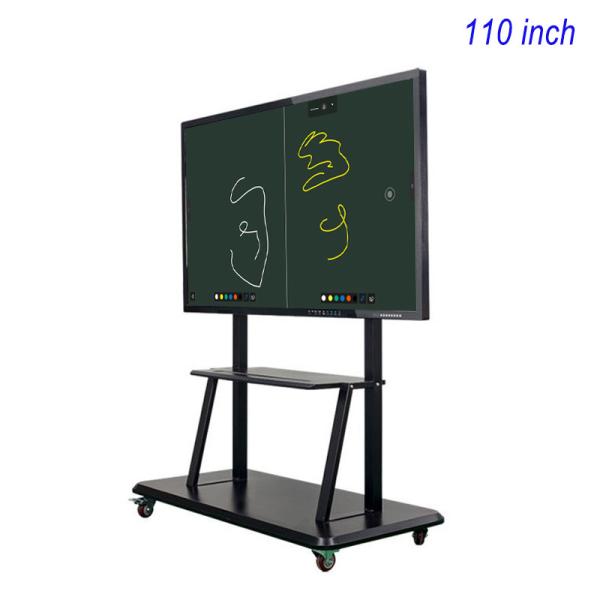 Quality 110in Interactive LCD Touch Screen 4K 3840*2160 Touch Screen Classroom Board for sale