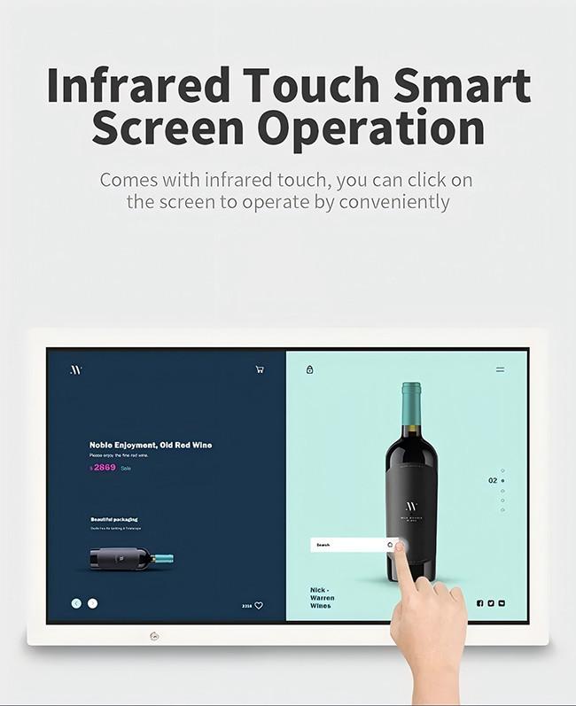 Transparent LCD Display in commercial setting