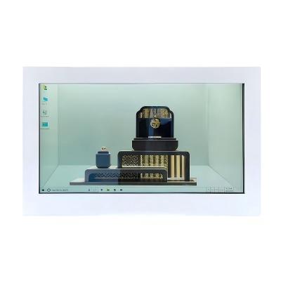 China TFT Transparent Lcd Display Cabinet 32 Inch-65 Inch Clear LCD Screen 350cd/m2 for sale