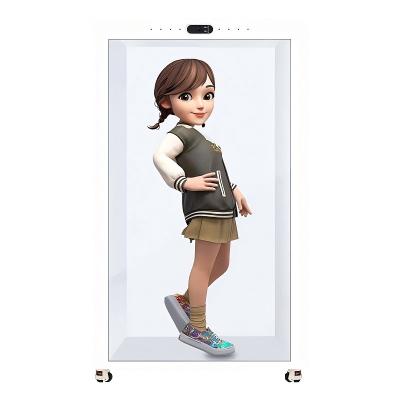 China Wall Mounted Floor Standing See Through LCD Screen IP65 55 Inch  For Elevator for sale