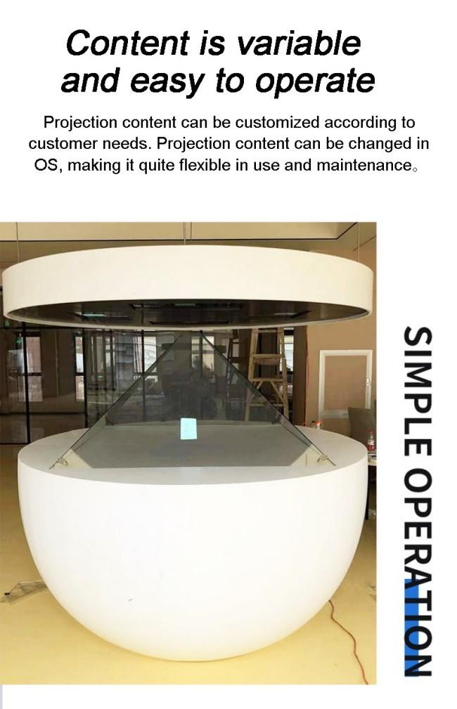 Automated production line for holographic displays