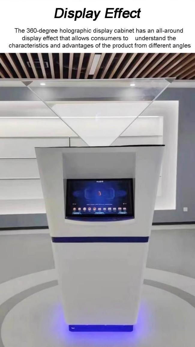 Holographic cabinet in medical application scenario