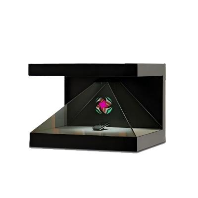 China 180Degree And 360Degree 3d Holographic Touch Display Cabinets Customizable Transparent for sale