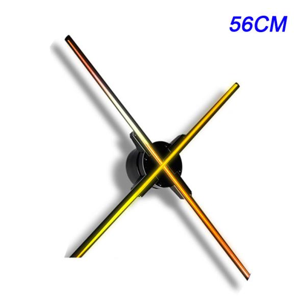 Quality Interactive Advertisements Holographic 3D Projection Fan 56CM High Brightness for sale
