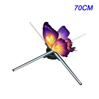 China Museum And Educational Institutions Holographic 3D Projection Fan 70CM for sale