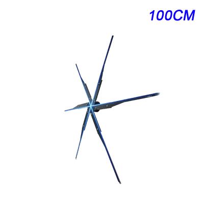 China Dynamic LED Holographic 3D Projection Fan For Nightclubs And Shopping Malls 3D Visual Effects for sale
