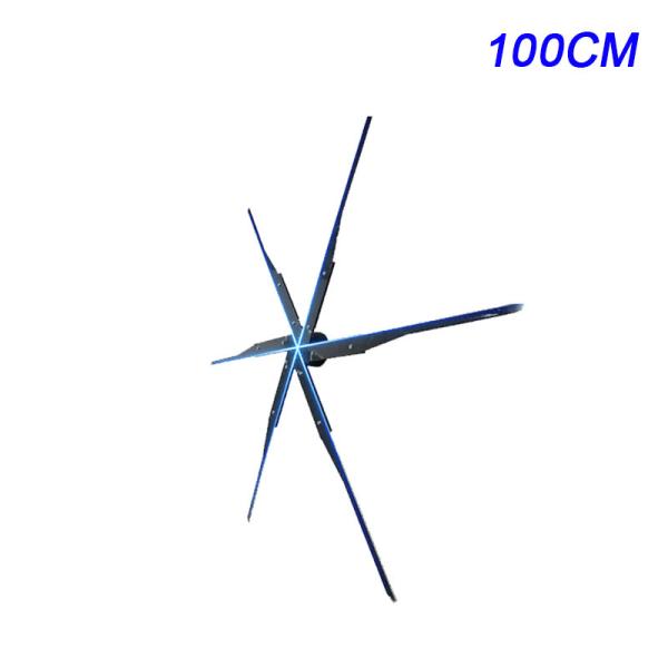 Quality Dynamic LED Holographic 3D Projection Fan For Nightclubs And Shopping Malls 3D Visual Effects for sale