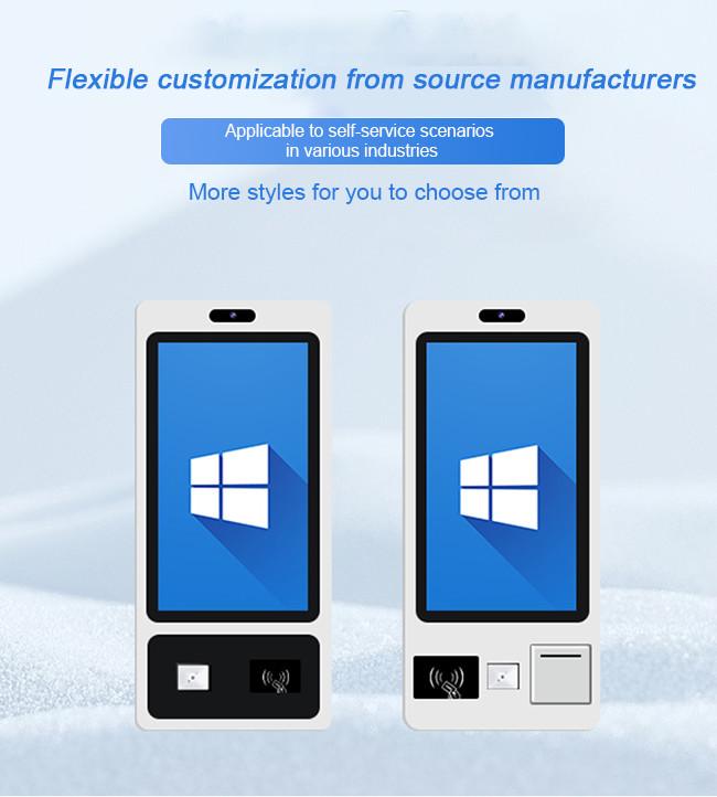 AI-Powered Self-Ordering Kiosk in use