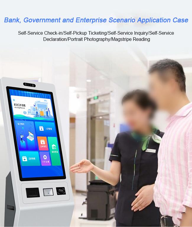 Kiosk in commercial setting