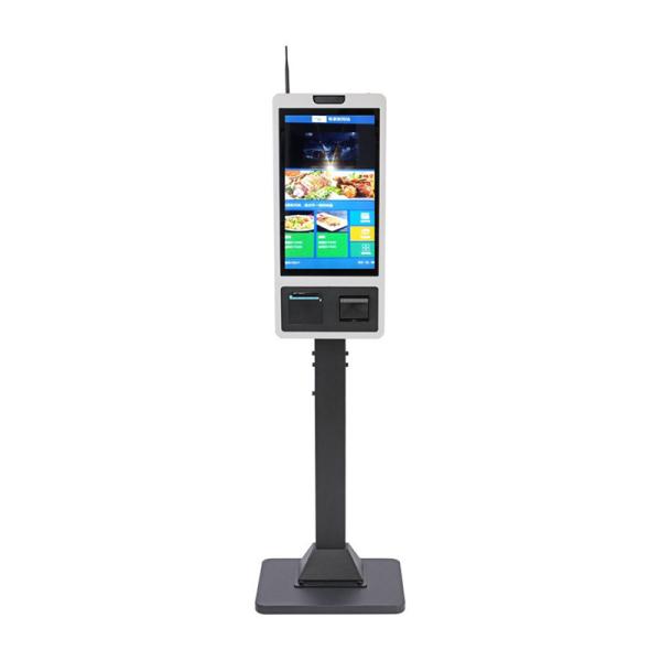 Quality 1920x1080 Touch Screen Interactive Kiosk Restaurant Pos Kiosk For Cold Climate for sale