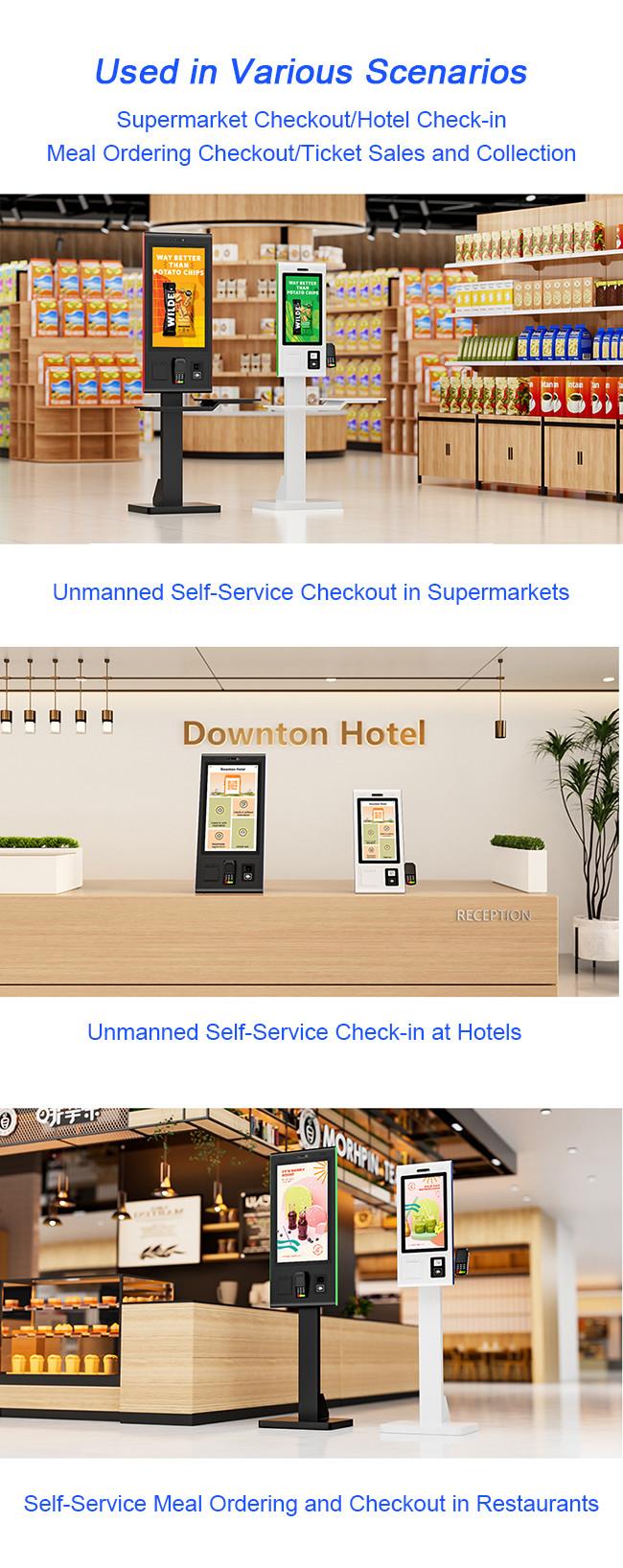 AI Kiosk in restaurant setting