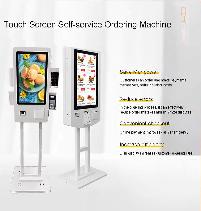 Slimline Self-Ordering Kiosk front view