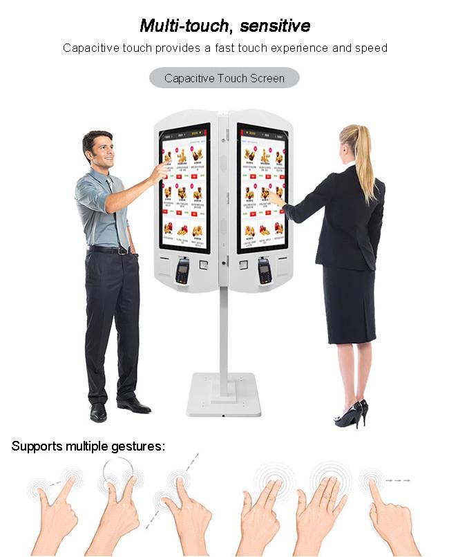 Slimline Self-Ordering Kiosk in retail environment