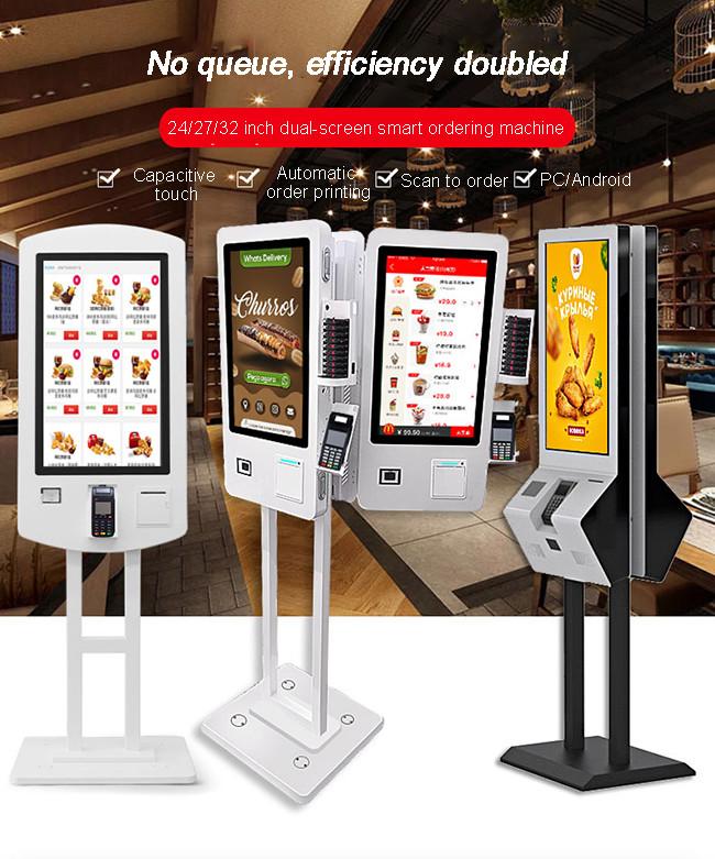 Slimline Self-Ordering Kiosk close-up