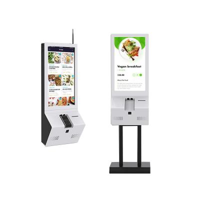 China 32in Touch Screen Self Service Kiosk With Gesture Control Muti touch for sale