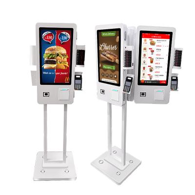 China 32in Touch Screen Self Service Kiosk With Gesture Control Muti touch for sale
