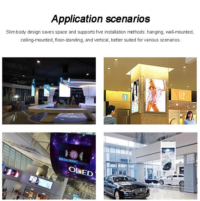 Digital signage solution for retail environments