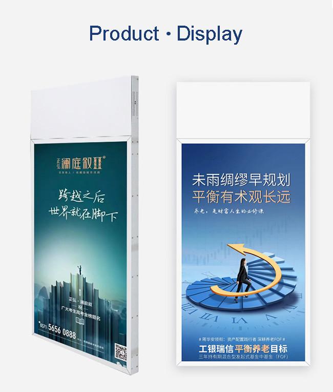 Custom OEM advertising display options