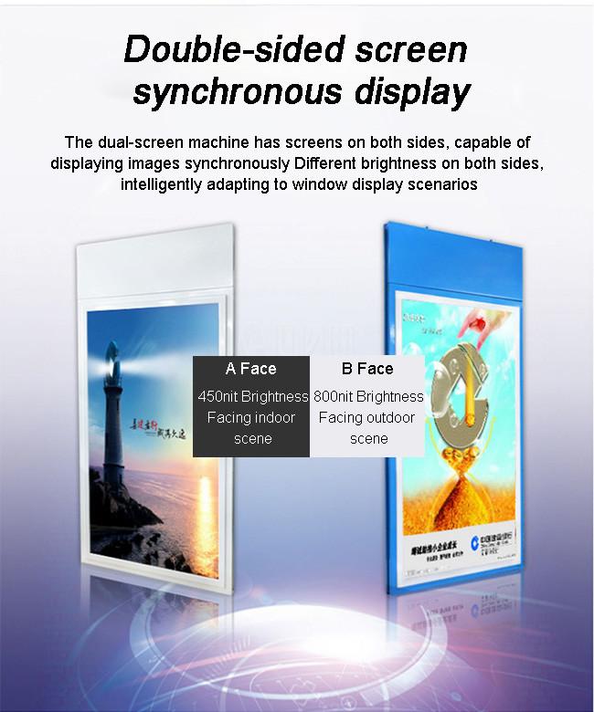 Open frame digital signage player installation example