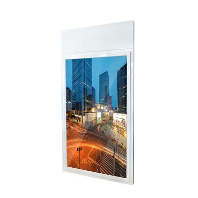 China Ultra Thin 55 Inch Open Frame Window LCD Display 2500 Nits Digital Signage Player For Shopping Elevator for sale