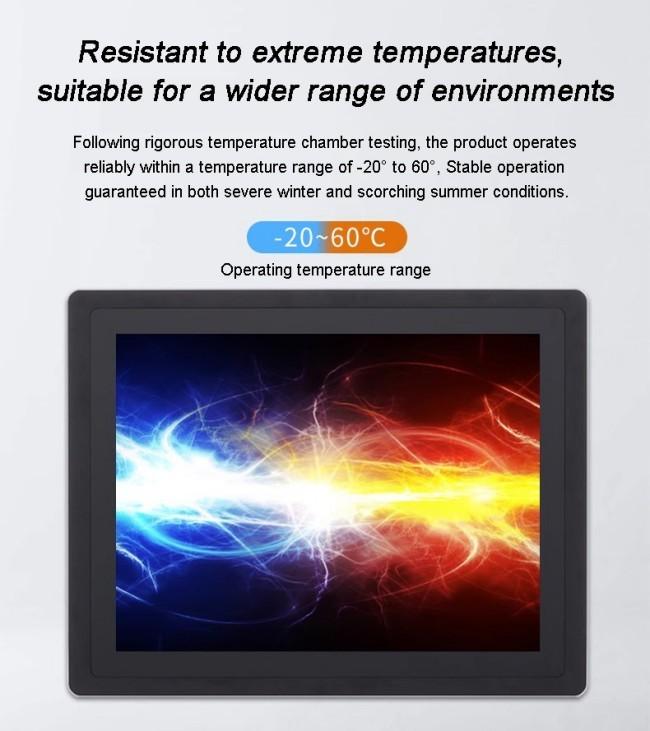 Panel PC in industrial control room