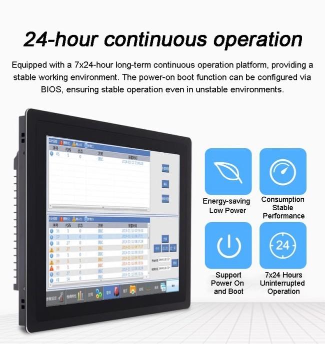 Panel PC component close-up