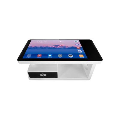 China 55 Inch Wifi Android LCD  Interactive Touch Screen Coffee Table Multi Top For Kids Game for sale