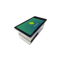 China 55 Inch Android Touch Screen Coffee Table with WiFi, 10-Point Multi-Touch and 350 cd/㎡ Brightness for Home and Business for sale