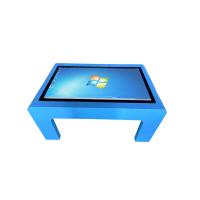China 43-inch Interactive Touch Screen Table with 10-Point Capacitive Touch, 1920x1080 Resolution for Education and Exhibitions for sale