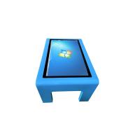China 43-inch Interactive Touch Screen Table with 10-Point Capacitive Touch, 1920x1080 Resolution for Education and Exhibitions for sale