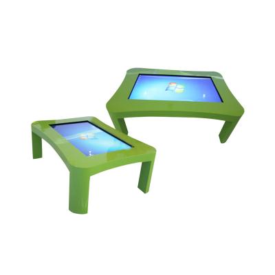 China Stand 43 Inch LCD Interactive Smart Touch Screen Table With Embedded PC Win10 OS for sale