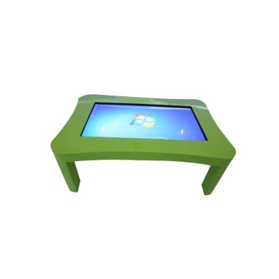 China Stand 43 Inch LCD Interactive Smart Touch Screen Table With Embedded PC Win10 OS for sale