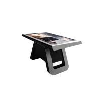 China 43-Inch Waterproof Smart LCD Interactive Touch Table with 10-Point Multi-Touch and Dual OS Support for Commercial Use for sale