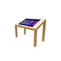China 43-Inch Digital Signage Interactive Touch Screen Coffee Table with 10-Point Multitouch and 350 cd/㎡ Brightness for sale