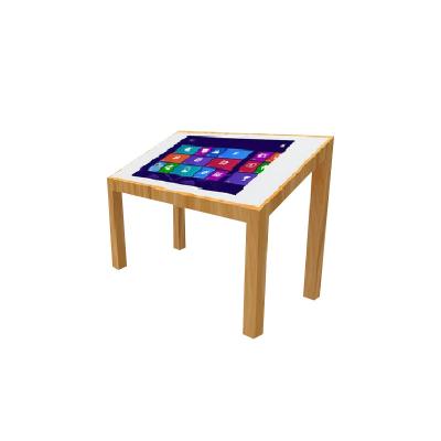 China Digital Signage Interactive Touch Screen Table Multi Function Multitouch Coffee Table 43 Inch for sale