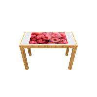 China 43-Inch Digital Signage Interactive Touch Screen Coffee Table with 10-Point Multitouch and 350 cd/㎡ Brightness for sale