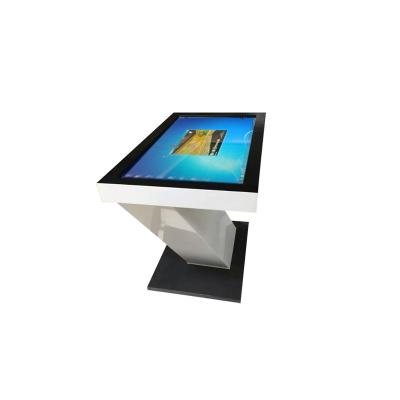 China Z-shaped Hottest Touch Screen Tables 43 Inch Indoor Interactive Smart Learn Activity Table For Restaurant for sale