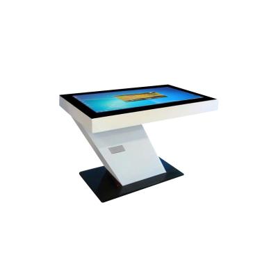 China Z-shaped Hottest Touch Screen Tables 43 Inch Indoor Interactive Smart Learn Activity Table For Restaurant for sale