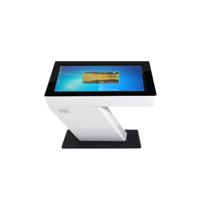 China Z-shaped Hottest Touch Screen Tables 43 Inch Indoor Interactive Smart Learn Activity Table For Restaurant for sale