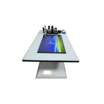 China 4K  Indoor Interactive Smart Touch Screen Tables / Multitouch Table 350 cd/㎡ for sale