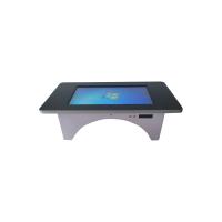 China 43 Inch Waterproof Touch Screen Conference Coffee Table with 10 Point Multi Touch and 1920x1080 HD LCD for sale