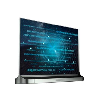 China Science And Technology Exhibitions Transparent Digital Display By Pen Finger Touch Writing for sale