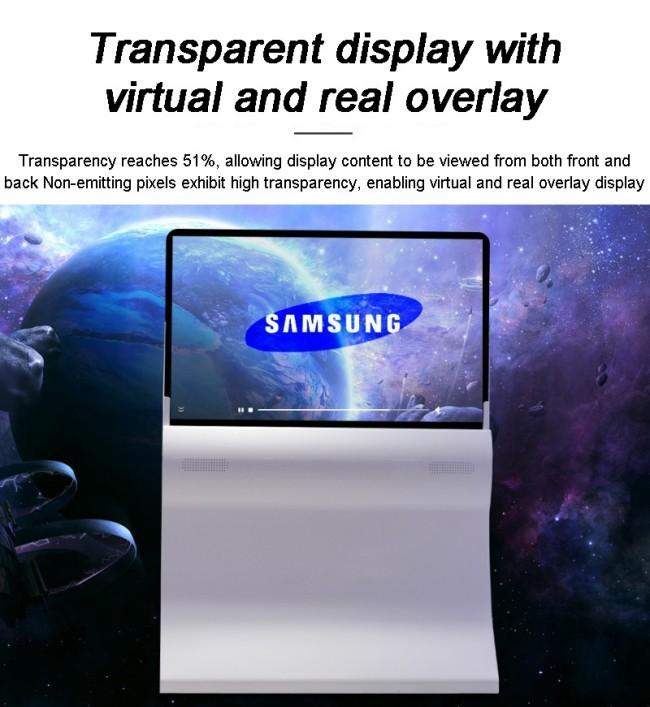 Aquarium application of OLED display